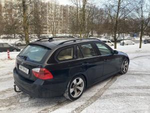 Melns BMW 320 2006 Viļņa, ar dzinēja tilpumu 2.00 L un nobraukumu 395 tūkst. km par 2399 €, foto 3 vietnē AUTOMOTO.COM.LV