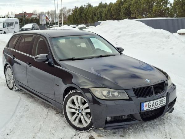 Black BMW 320 2006 in Silute, with an engine capacity of 2.00 L and mileage of 370 thousand km for 3300 €, photo 2 on AUTOMOTO.COM.LV