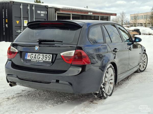 Black BMW 320 2006 in Silute, with an engine capacity of 2.00 L and mileage of 370 thousand km for 3300 €, photo 3 on AUTOMOTO.COM.LV