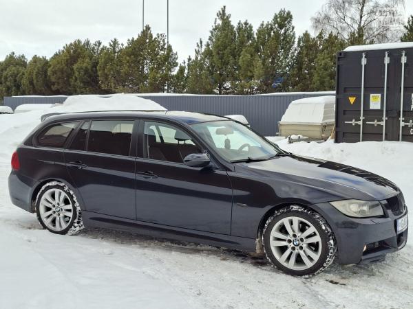 Black BMW 320 2006 in Silute, with an engine capacity of 2.00 L and mileage of 370 thousand km for 3300 €, photo 6 on AUTOMOTO.COM.LV