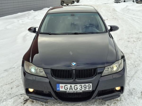 Black BMW 320 2006 in Silute, with an engine capacity of 2.00 L and mileage of 370 thousand km for 3300 €, photo 7 on AUTOMOTO.COM.LV