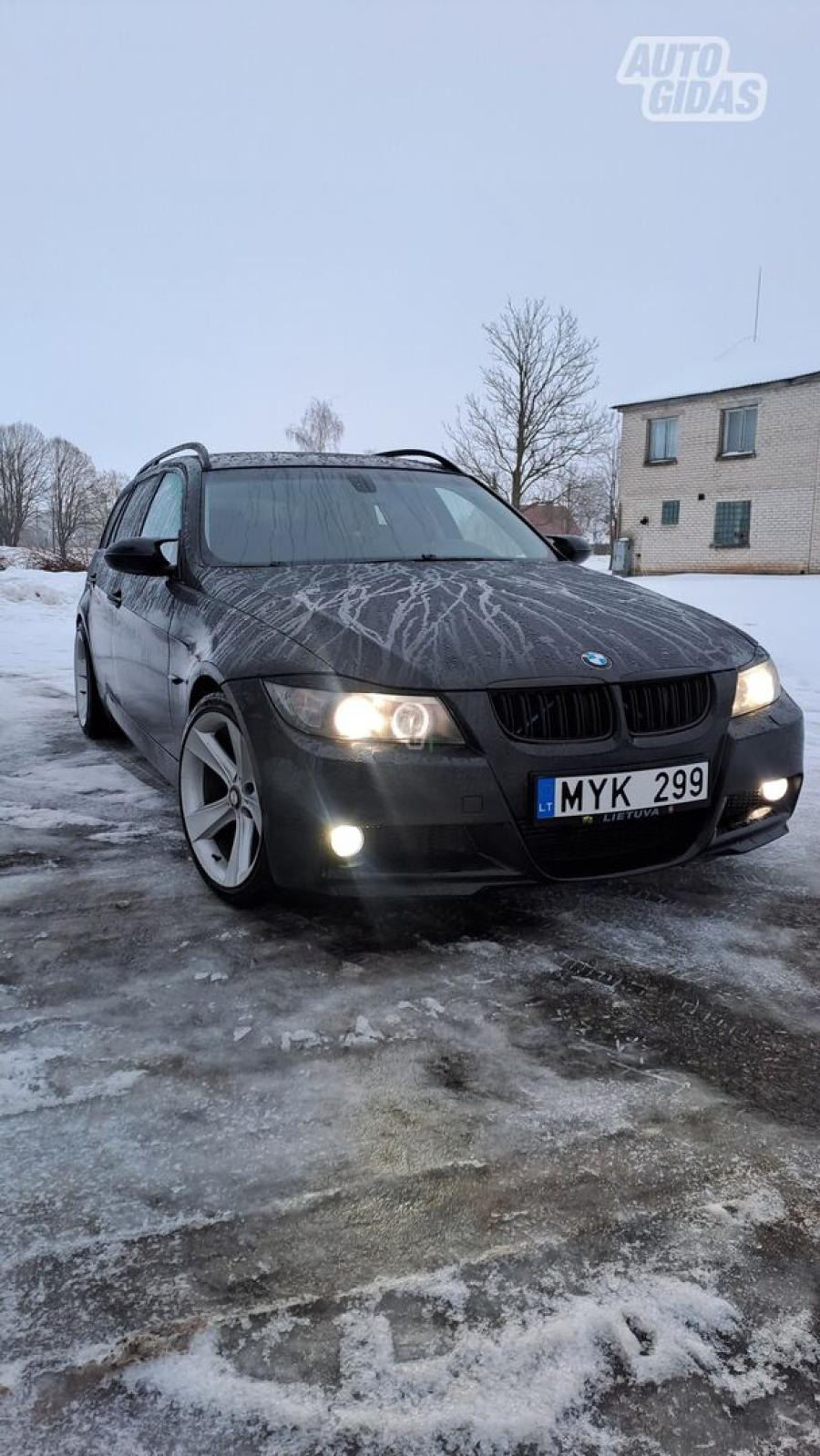 Melns BMW 320 2006 Jonava, ar dzinēja tilpumu 2.00 L un nobraukumu 355 tūkst. km par 3300 €, foto 1 vietnē AUTOMOTO.COM.LV