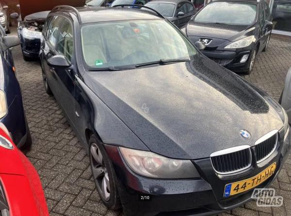 Black BMW 320 2006 in Vilnius, with an engine capacity of 2.00 L and mileage of 395 thousand km for 2300 €, photo 2 on AUTOMOTO.COM.LV