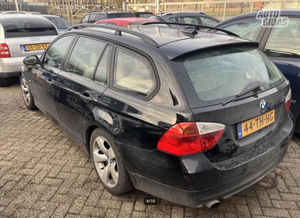 Black BMW 320 2006 in Vilnius, with an engine capacity of 2.00 L and mileage of 395 thousand km for 2300 €, photo 3 on AUTOMOTO.COM.LV