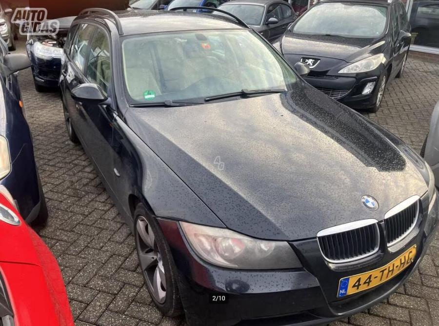 Melns BMW 320 2006 Viļņa, ar dzinēja tilpumu 2.00 L un nobraukumu 396 tūkst. km par 2350 €, foto 1 vietnē AUTOMOTO.COM.LV