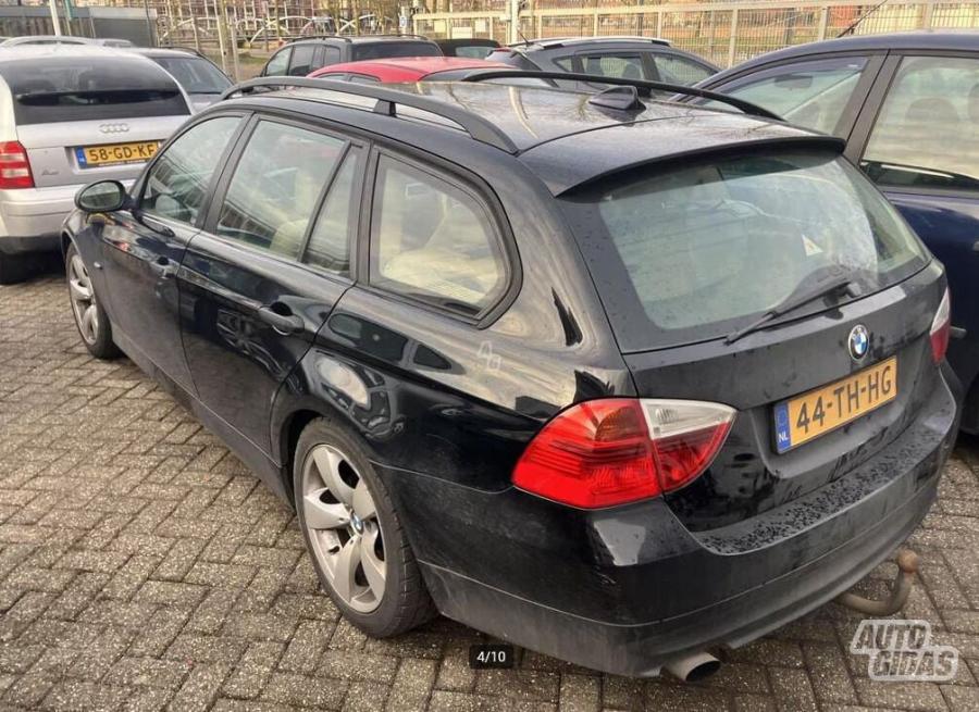 Melns BMW 320 2006 Viļņa, ar dzinēja tilpumu 2.00 L un nobraukumu 396 tūkst. km par 2350 €, foto 4 vietnē AUTOMOTO.COM.LV