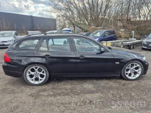 Black BMW 320 2006 in Riga, with an engine capacity of 2.00 L and mileage of 267 thousand km for 2690 €, photo 5 on AUTOMOTO.COM.LV