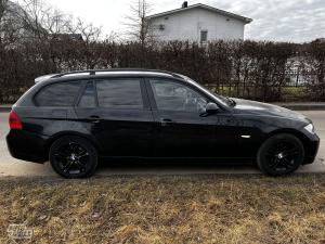 Black BMW 320 2006 in Vilnius, with an engine capacity of 2.00 L and mileage of 442 thousand km for 2200 €, photo 2 on AUTOMOTO.COM.LV