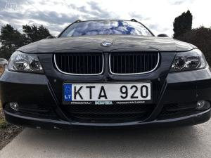 Black BMW 320 2006 in Vilnius, with an engine capacity of 2.00 L and mileage of 442 thousand km for 2200 €, photo 6 on AUTOMOTO.COM.LV
