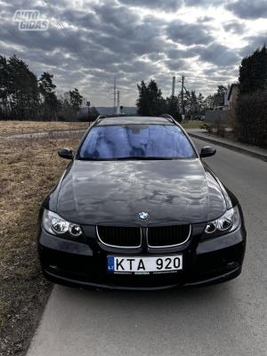 Black BMW 320 2006 in Vilnius, with an engine capacity of 2.00 L and mileage of 442 thousand km for 2200 €, photo 8 on AUTOMOTO.COM.LV