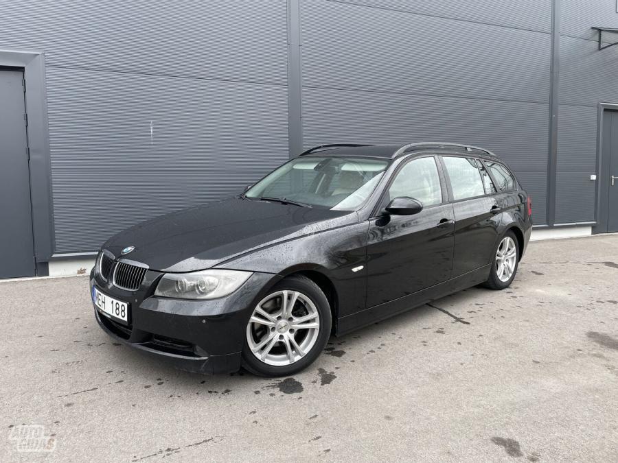 Black BMW 320 2006 in Alytus, with an engine capacity of 2.00 L and mileage of 400 thousand km for 2590 €, photo 3 on AUTOMOTO.COM.LV