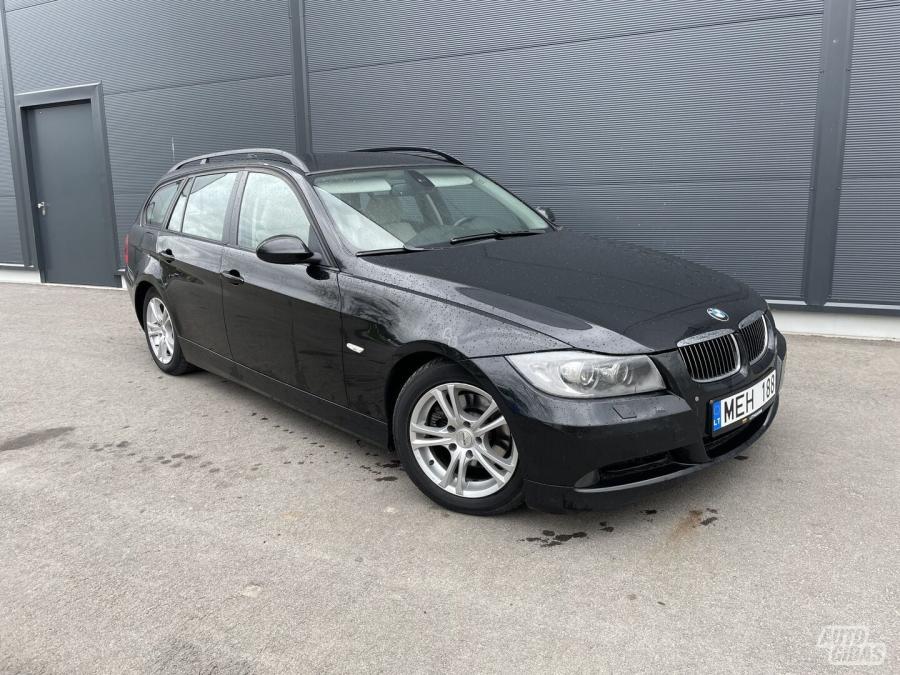 Black BMW 320 2006 in Alytus, with an engine capacity of 2.00 L and mileage of 400 thousand km for 2590 €, photo 5 on AUTOMOTO.COM.LV