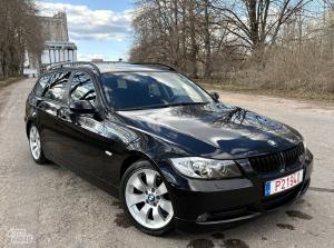 Black BMW 320 2006 in Taurage, with an engine capacity of 2.00 L and mileage of 319 thousand km for 2799 €, photo  on AUTOMOTO.COM.LV