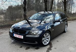 Black BMW 320 2006 in Taurage, with an engine capacity of 2.00 L and mileage of 319 thousand km for 2799 €, photo 6 on AUTOMOTO.COM.LV