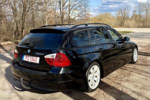 Black BMW 320 2006 in Taurage, with an engine capacity of 2.00 L and mileage of 319 thousand km for 2799 €, photo 12 on AUTOMOTO.COM.LV