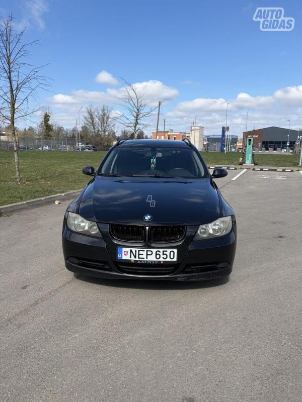 Black BMW 320 2006 in Kaunas, with an engine capacity of 2.00 L and mileage of 283 thousand km for 2700 €, photo 6 on AUTOMOTO.COM.LV