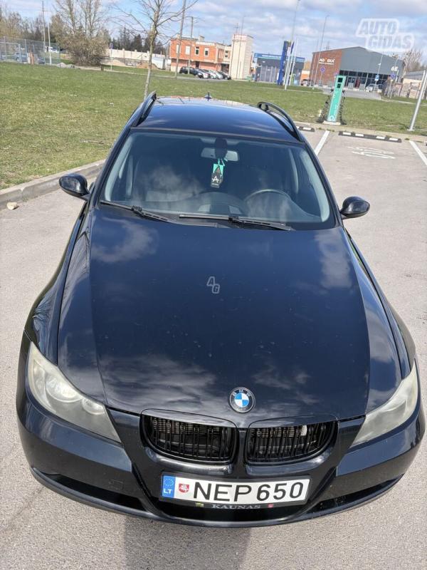 Black BMW 320 2006 in Kaunas, with an engine capacity of 2.00 L and mileage of 283 thousand km for 2700 €, photo 7 on AUTOMOTO.COM.LV
