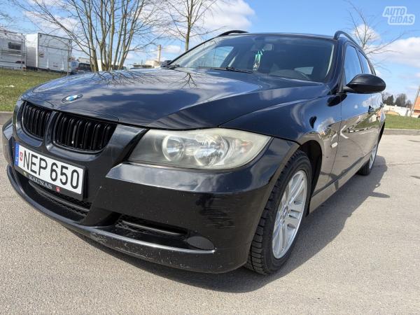 Black BMW 320 2006 in Kaunas, with an engine capacity of 2.00 L and mileage of 283 thousand km for 2700 €, photo 8 on AUTOMOTO.COM.LV