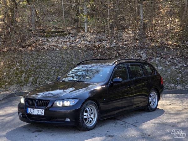 Черный БМВ 320 2006 в Алитус, объемом двигателя 2.00 л и пробегом 345 тыс. км за 3400 €, фото 1 на AUTOMOTO.COM.LV