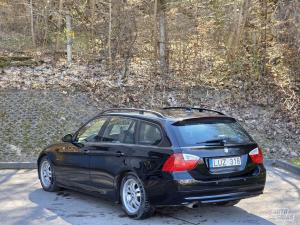 Black BMW 320 2006 in Alytus, with an engine capacity of 2.00 L and mileage of 345 thousand km for 3400 €, photo 8 on AUTOMOTO.COM.LV