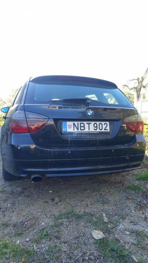 Black BMW 320 2006 in Kaunas, with an engine capacity of 2.00 L and mileage of 415 thousand km for 2200 €, photo 6 on AUTOMOTO.COM.LV