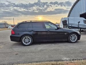 Black BMW 320 2006 in Ogre, with an engine capacity of 2.00 L and mileage of 332 thousand km for 4000 €, photo 5 on AUTOMOTO.COM.LV