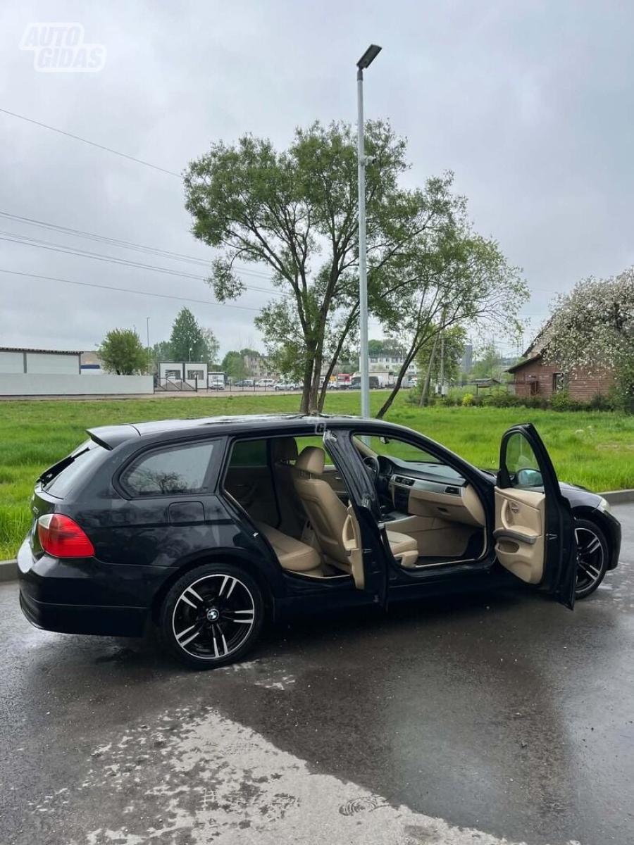 Melns BMW 320 2006 Jonava, ar dzinēja tilpumu 2.00 L un nobraukumu 381 tūkst. km par 3750 €, foto 5 vietnē AUTOMOTO.COM.LV