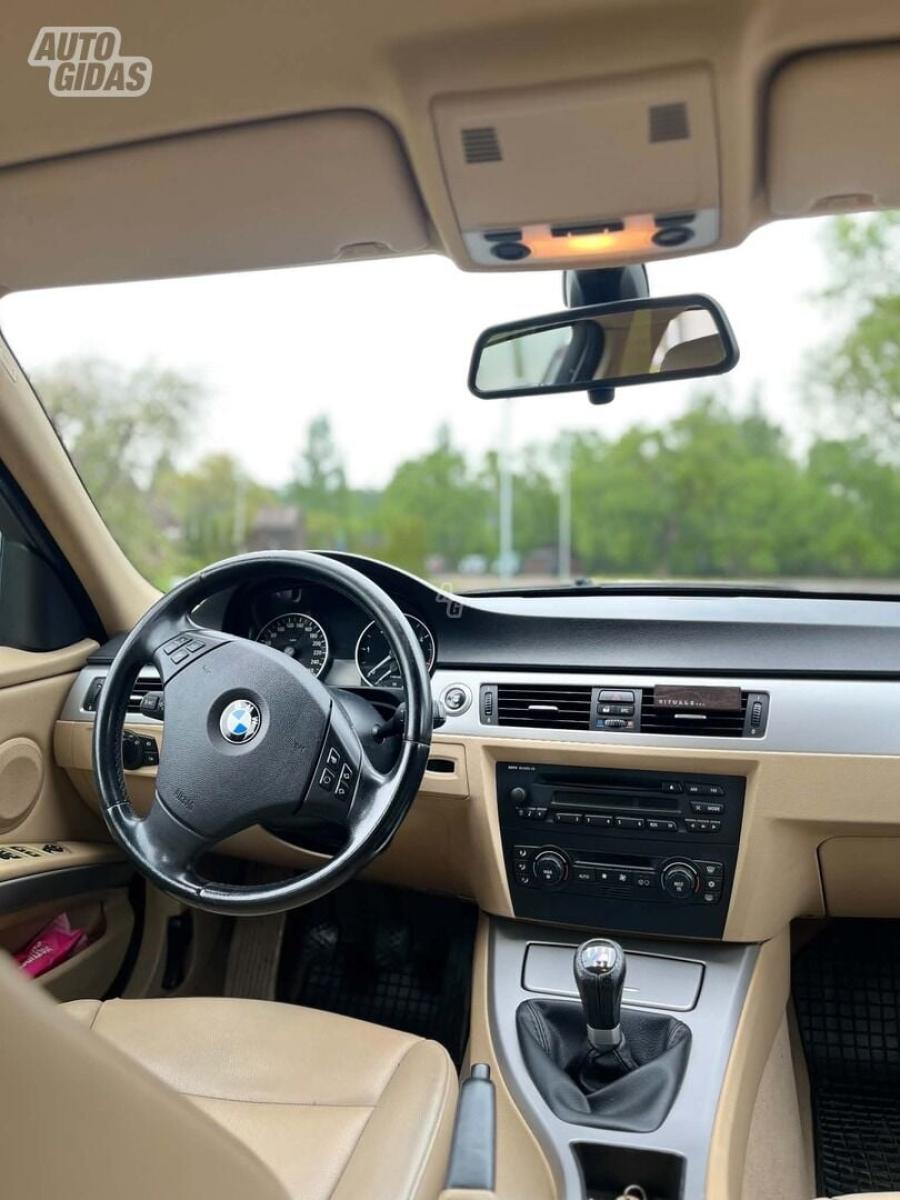 Melns BMW 320 2006 Jonava, ar dzinēja tilpumu 2.00 L un nobraukumu 381 tūkst. km par 3750 €, foto 6 vietnē AUTOMOTO.COM.LV