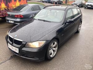 Black BMW 320 2006 in Vilnius, with an engine capacity of 2.00 L and mileage of 398 thousand km for 1950 €, photo 3 on AUTOMOTO.COM.LV