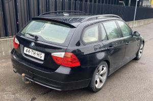 Black BMW 320 2006 in Vilnius, with an engine capacity of 2.00 L and mileage of 398 thousand km for 1950 €, photo 5 on AUTOMOTO.COM.LV