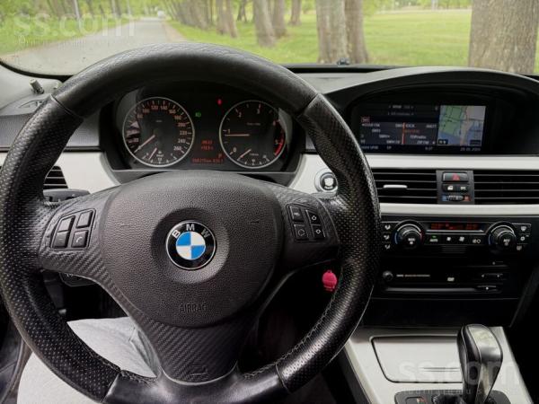 Black BMW 320 2006 in Liepaja, with an engine capacity of 2.00 L and mileage of 356 thousand km for 2999 €, photo 7 on AUTOMOTO.COM.LV