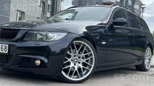 Black BMW 320 2006 in Riga, with an engine capacity of 2.00 L and mileage of 300 thousand km for 4990 €, photo  on AUTOMOTO.COM.LV