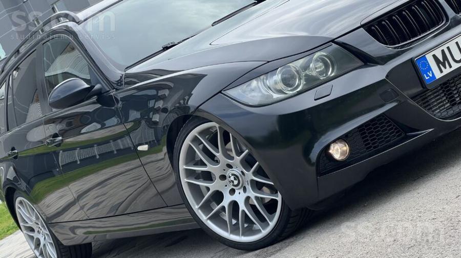 Melns BMW 320 2006 Rīga, ar dzinēja tilpumu 2.00 L un nobraukumu 300 tūkst. km par 4990 €, foto 3 vietnē AUTOMOTO.COM.LV