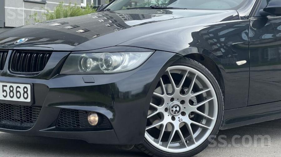 Melns BMW 320 2006 Rīga, ar dzinēja tilpumu 2.00 L un nobraukumu 300 tūkst. km par 4990 €, foto 6 vietnē AUTOMOTO.COM.LV