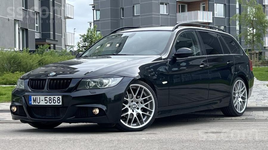 Melns BMW 320 2006 Rīga, ar dzinēja tilpumu 2.00 L un nobraukumu 300 tūkst. km par 4990 €, foto 7 vietnē AUTOMOTO.COM.LV