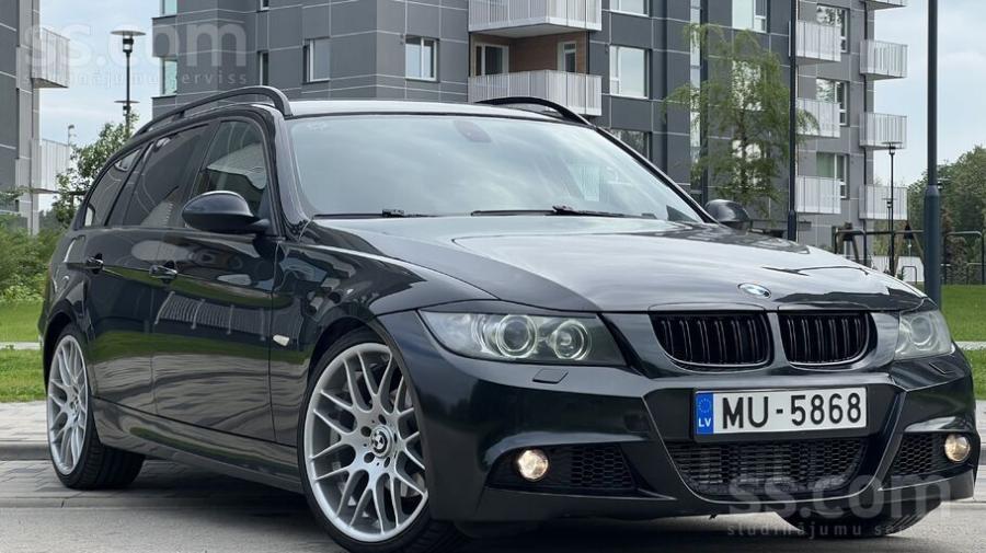 Melns BMW 320 2006 Rīga, ar dzinēja tilpumu 2.00 L un nobraukumu 300 tūkst. km par 4990 €, foto 10 vietnē AUTOMOTO.COM.LV