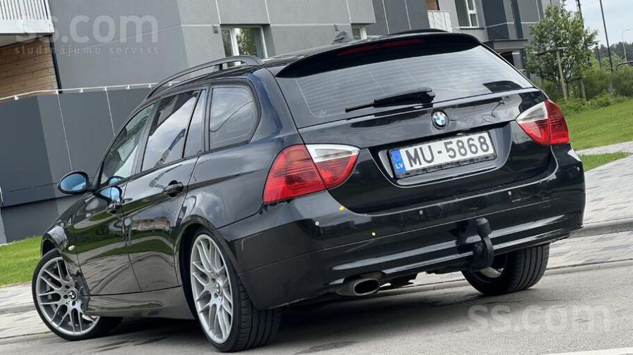 Melns BMW 320 2006 Rīga, ar dzinēja tilpumu 2.00 L un nobraukumu 300 tūkst. km par 4990 €, foto 12 vietnē AUTOMOTO.COM.LV