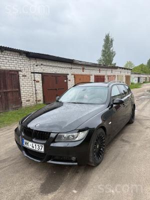 Black BMW 320 2006 in Balvi, with an engine capacity of 2.00 L and mileage of 436 thousand km for 3500 €, photo  on AUTOMOTO.COM.LV