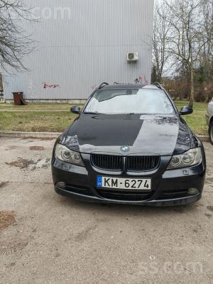 Черный БМВ 320 2006 в Юрмала, объемом двигателя 2.00 л и пробегом 352 тыс. км за 3890 €, фото  на AUTOMOTO.COM.LV
