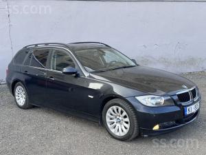 Black BMW 320 2006 in Riga, with an engine capacity of 2.00 L and mileage of 349 thousand km for 2850 €, photo 3 on AUTOMOTO.COM.LV