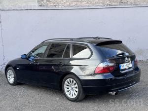 Black BMW 320 2006 in Riga, with an engine capacity of 2.00 L and mileage of 349 thousand km for 2850 €, photo 6 on AUTOMOTO.COM.LV