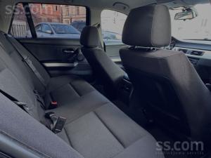 Black BMW 320 2006 in Riga, with an engine capacity of 2.00 L and mileage of 349 thousand km for 2850 €, photo 11 on AUTOMOTO.COM.LV