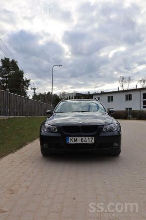 Black BMW 320 2006 in Riga, with an engine capacity of 2.00 L and mileage of 470 thousand km for 3300 €, photo  on AUTOMOTO.COM.LV