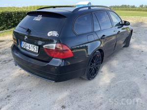 Черный БМВ 320 2006 в Бауска, объемом двигателя 2.00 л и пробегом 392 тыс. км за 3395 €, фото 4 на AUTOMOTO.COM.LV