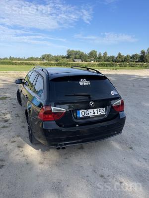 Черный БМВ 320 2006 в Бауска, объемом двигателя 2.00 л и пробегом 392 тыс. км за 3395 €, фото 5 на AUTOMOTO.COM.LV