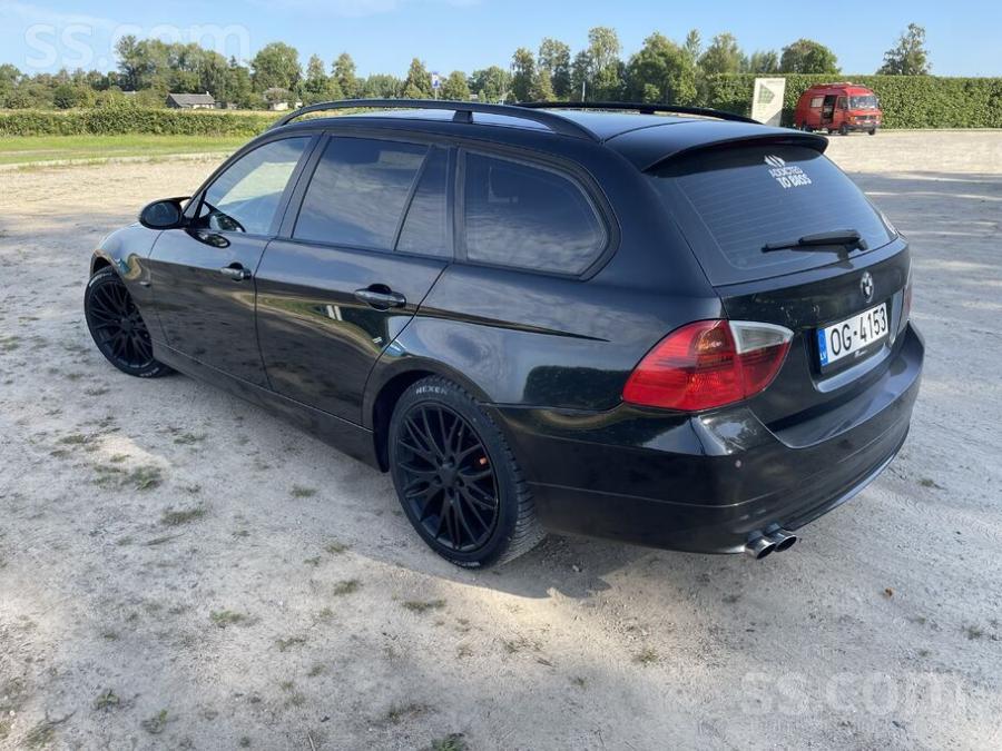 Черный БМВ 320 2006 в Бауска, объемом двигателя 2.00 л и пробегом 392 тыс. км за 3395 €, фото 6 на AUTOMOTO.COM.LV