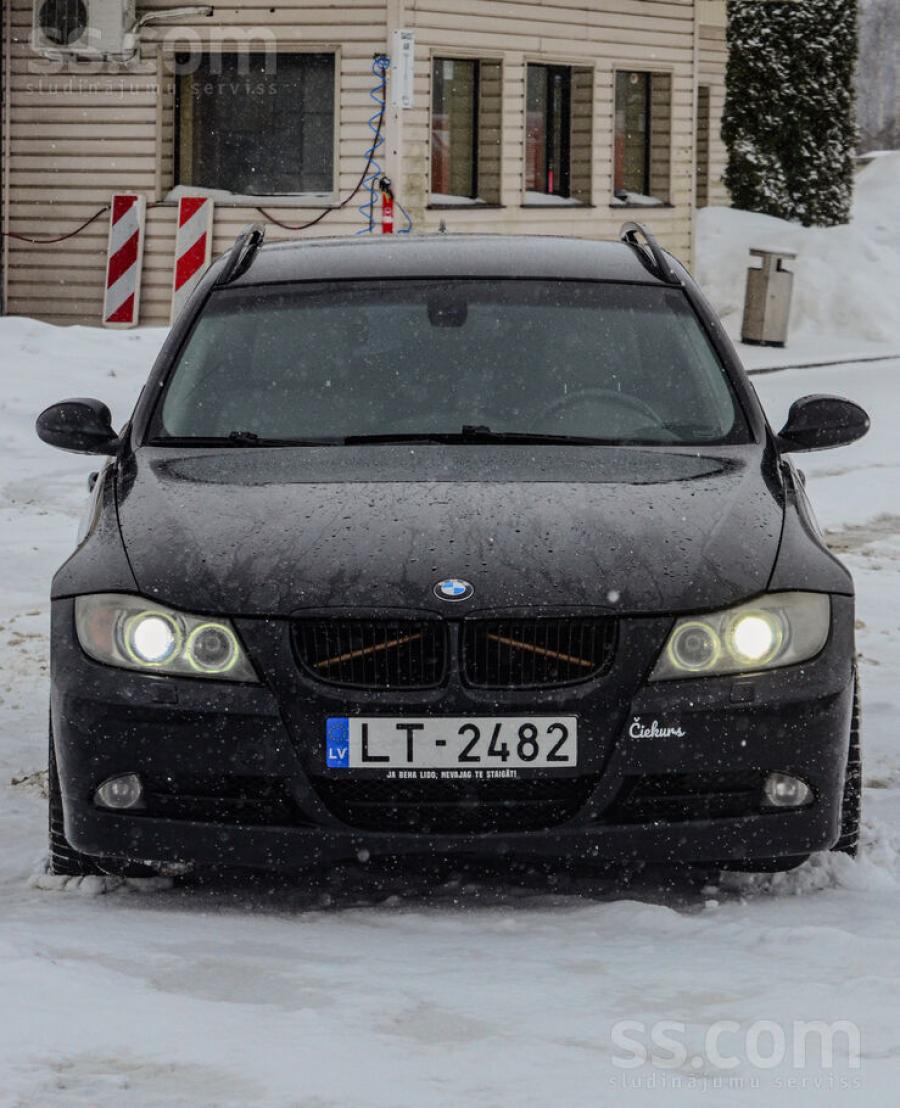 Melns BMW 320 2006 Tukums, ar dzinēja tilpumu 2.00 L un nobraukumu 455 tūkst. km par 3000 €, foto 1 vietnē AUTOMOTO.COM.LV