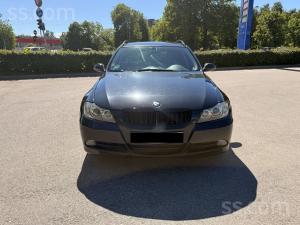 Black BMW 320 2006 in Riga, with an engine capacity of 2.00 L and mileage of 300 thousand km for 4100 €, photo  on AUTOMOTO.COM.LV