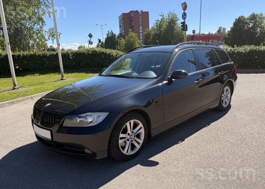 Black BMW 320 2006 in Riga, with an engine capacity of 2.00 L and mileage of 300 thousand km for 4100 €, photo 3 on AUTOMOTO.COM.LV