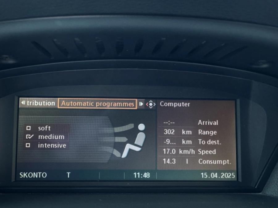 Black BMW 320 2006 in Riga, with an engine capacity of 2.00 L and mileage of 425 thousand km for 3390 €, photo 20 on AUTOMOTO.COM.LV